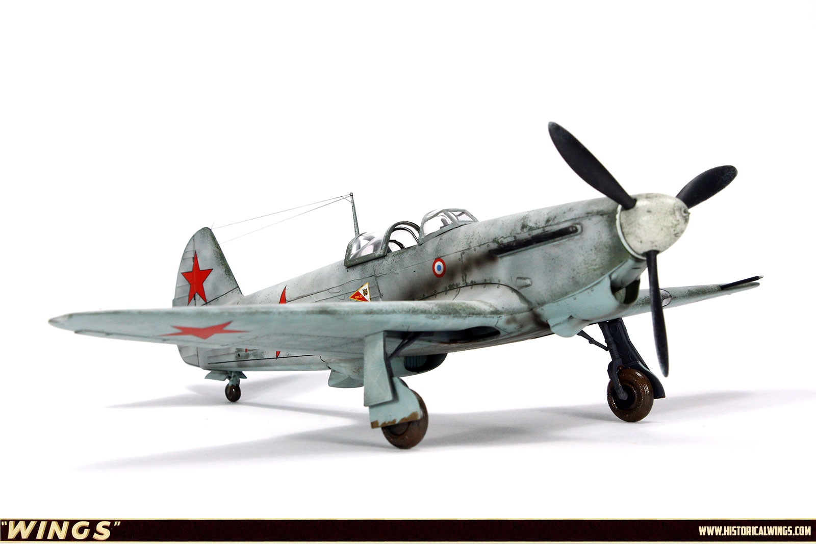 1/48 Accurate Miniatures/Hobby2000, Yakovlev Yak-1b, flown by Lt ...
